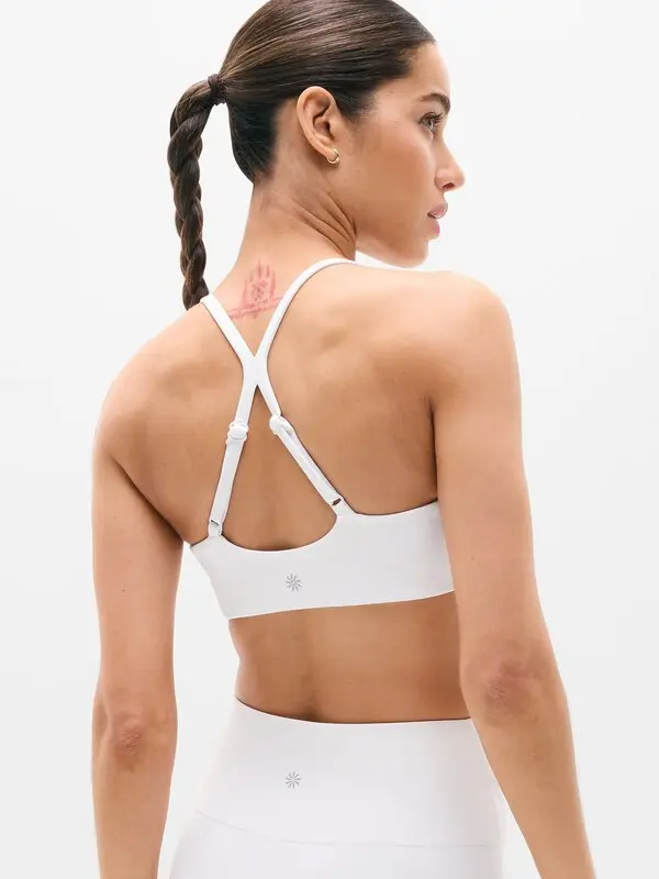 Athleta Invigorate Sports Bra A-c - Bright White