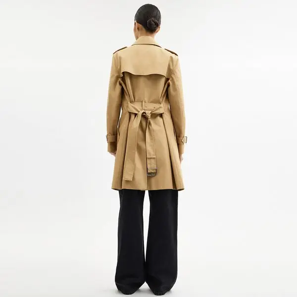 COACH OUTLET Coach Mid Trench Coat - Khaki