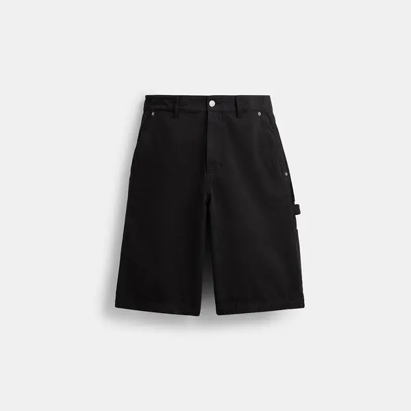 COACH OUTLET Canvas Carpenter Shorts - Black