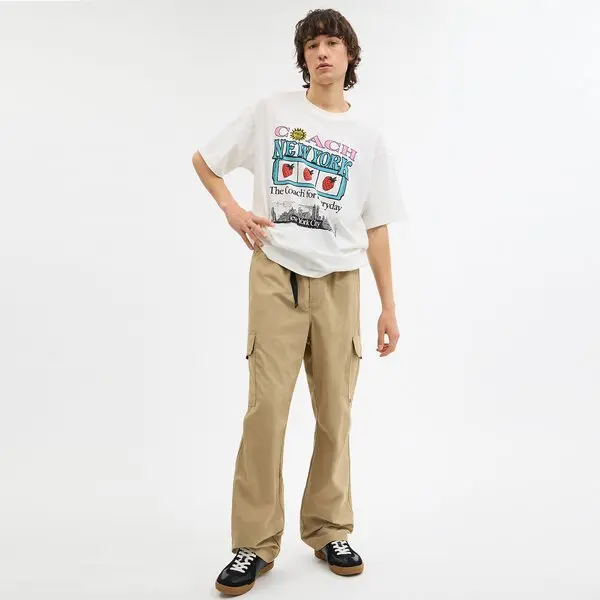 COACH OUTLET Nylon Utility Pants - Khaki