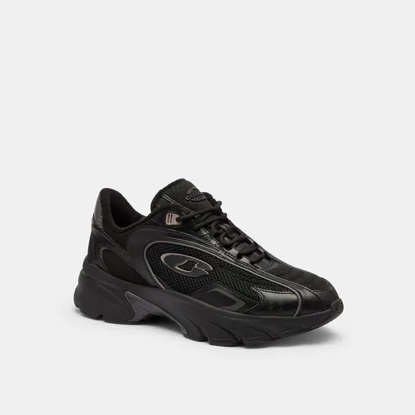 COACH OUTLET Coach Bolt Runner Sneaker - Black/chalk