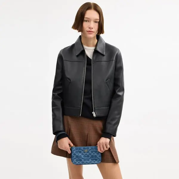 COACH OUTLET Coach Signature Denim Nolita 19