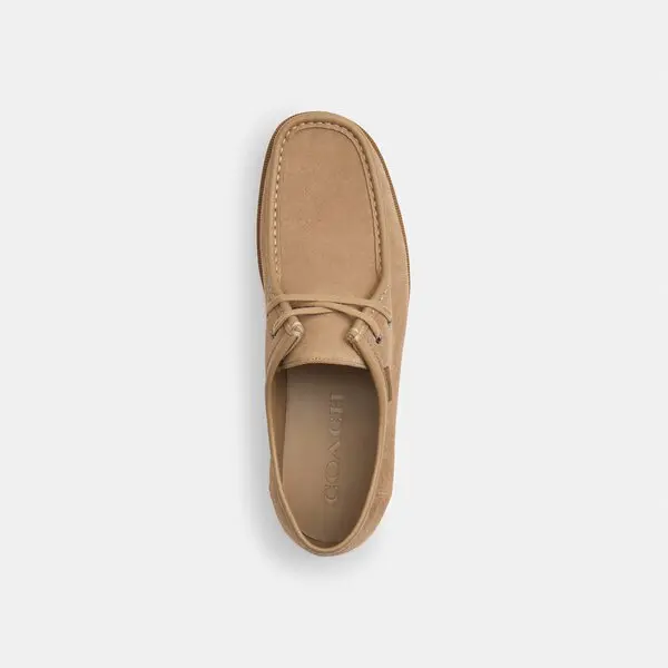 COACH OUTLET Coach Chukka Shoe With Signature Canvas