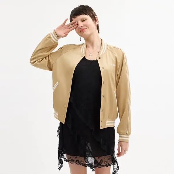 COACH OUTLET Reversible Signature Varsity Jacket - Beige
