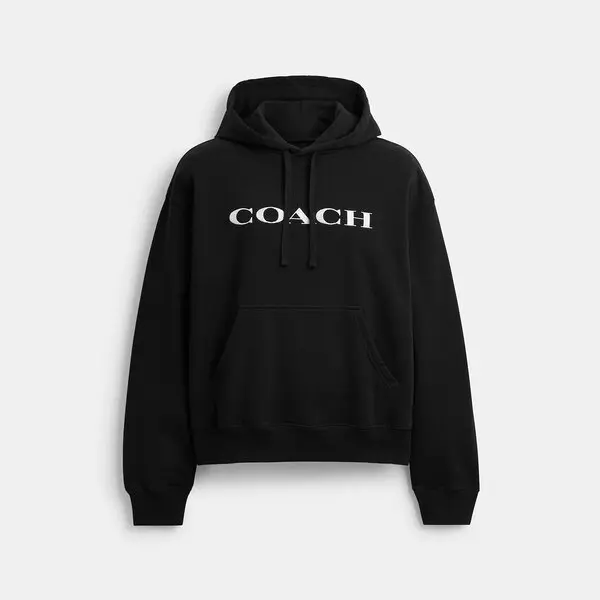 COACH OUTLET Coach Hoodie With Logo - Black