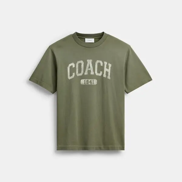 COACH OUTLET Sun Fade Easy T-shirt In Organic Cotton