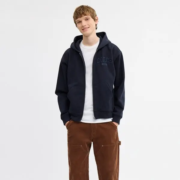 COACH OUTLET Boxy Full Zip Hoodie