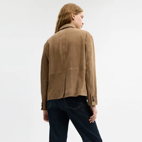 COACH OUTLET Coach Suede Jacket