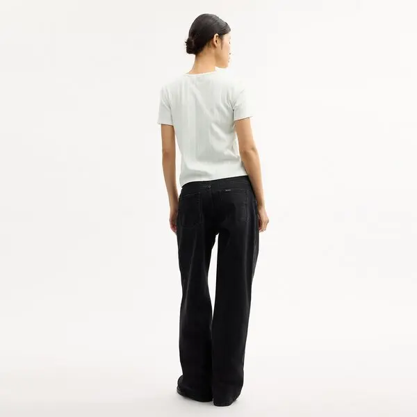 COACH OUTLET Coach Pointelle Knit T-shirt