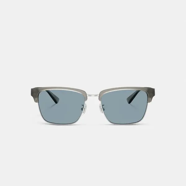 COACH OUTLET Coach Square Frame Sunglasses - Matte Grey