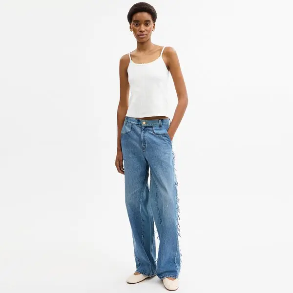 COACH OUTLET Coach Pointelle Tank - Off White