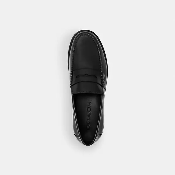 COACH OUTLET Reagan Penny Loafers - Black