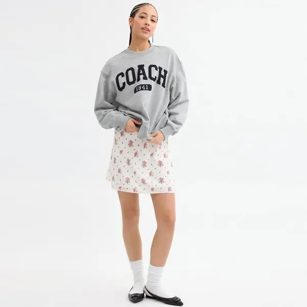 COACH OUTLET Coach Boyfriend Crewneck Sweatshirt