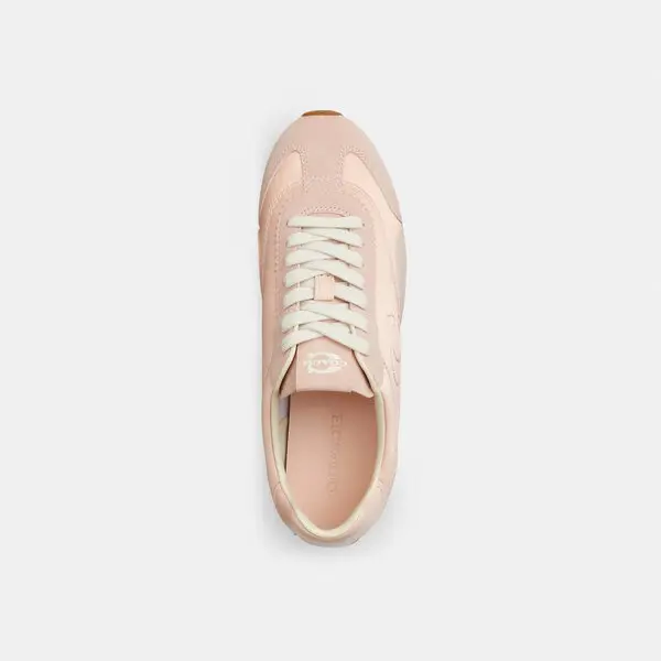 COACH OUTLET Suede And Leather Flat Sneakers