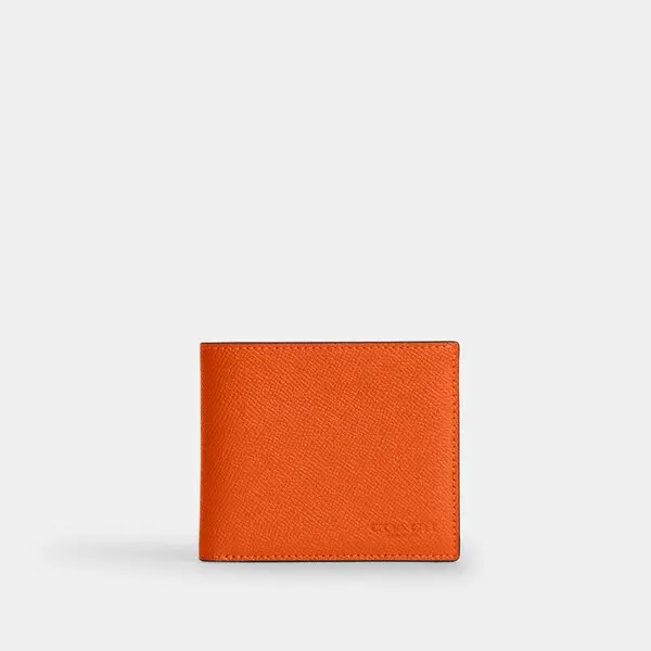 COACH OUTLET Id Billfold Wallet - Spice Orange