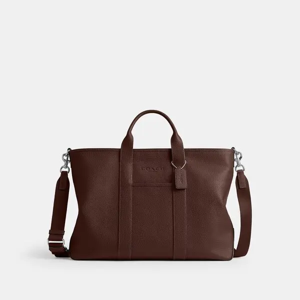 COACH OUTLET Grayson Tote Bag - Silver/maple