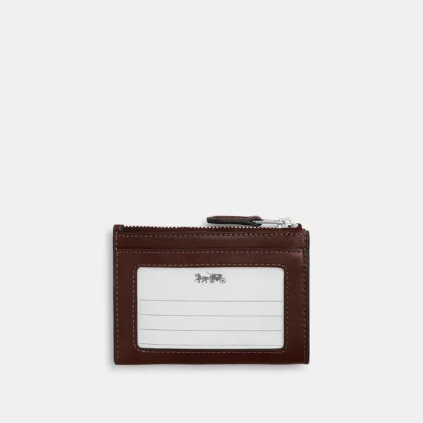 COACH OUTLET Mini Skinny Id Case - Silver/maple