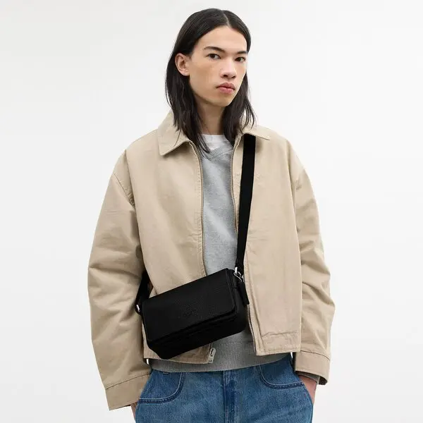 COACH OUTLET Jack Small Flap Crossbody Bag