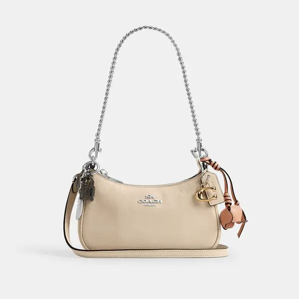 COACH OUTLET Coach Teri Crossbody Bag With Charms - Silver/ivory