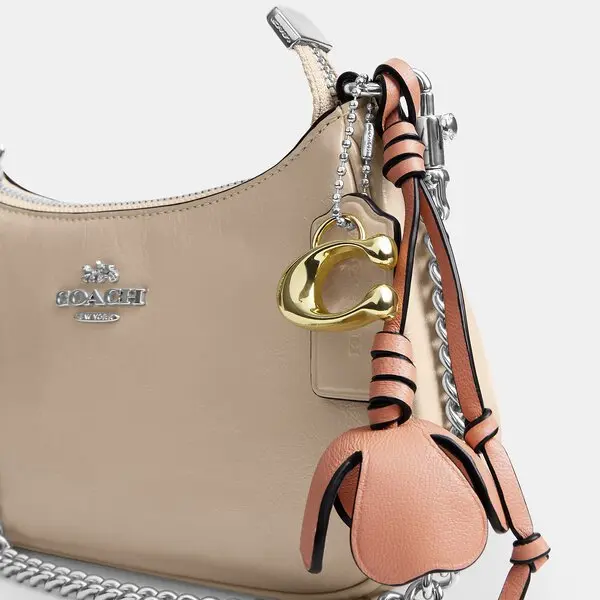 COACH OUTLET Coach Teri Crossbody Bag With Charms - Silver/ivory