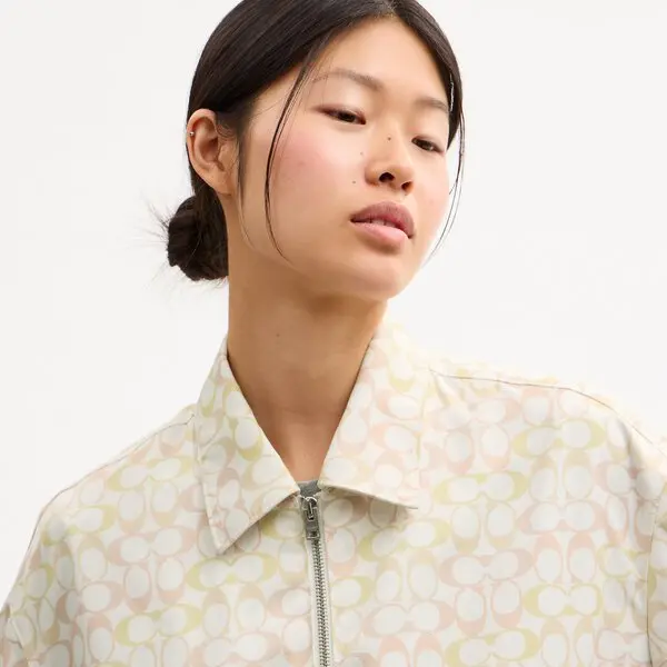 COACH OUTLET Signature Blouson Windbreaker In Recycled Polyester