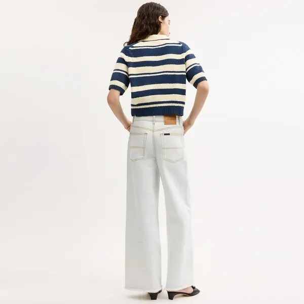 COACH OUTLET Coach Striped Knit Polo Shirt
