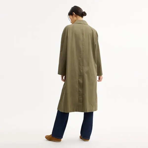 COACH OUTLET Lightweight Cotton Trench Coat