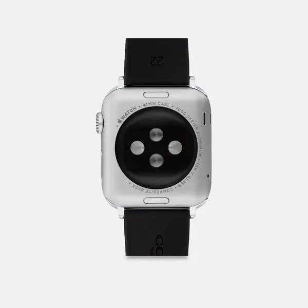 COACH OUTLET Signature Canvas Apple Watch Strap - Black