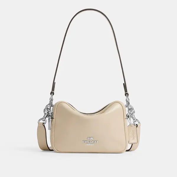 COACH OUTLET Coach Mini Carey Crossbody Bag - Silver/ivory
