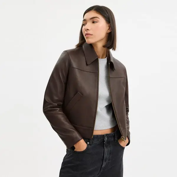 COACH OUTLET Coach Leather Jacket