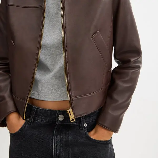 COACH OUTLET Coach Leather Jacket