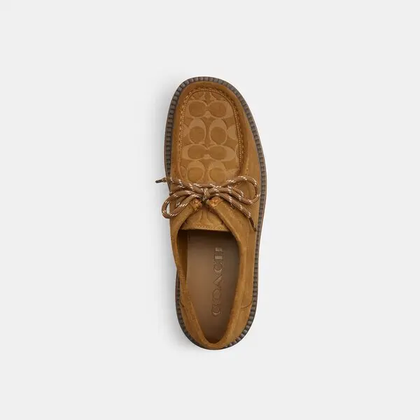 COACH OUTLET Chukka Boot In Signature Suede - Tobacco/maple