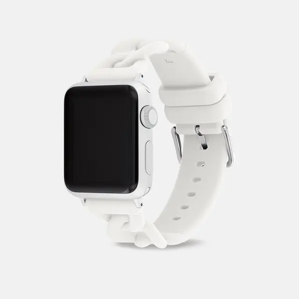 COACH OUTLET Apple Watch Strap 38mm And 41mm - White