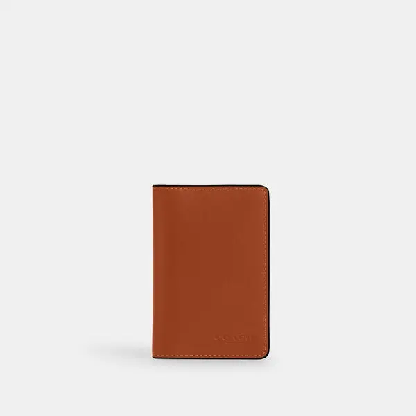 COACH OUTLET Id Wallet - Amber Brown