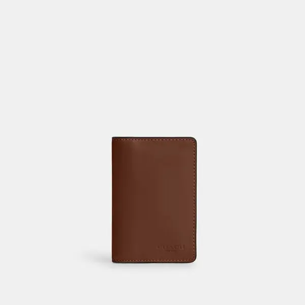 COACH OUTLET Id Wallet - Saddle