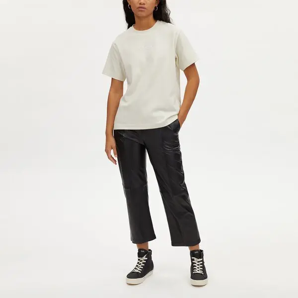 COACH OUTLET Ribbed Knit Top