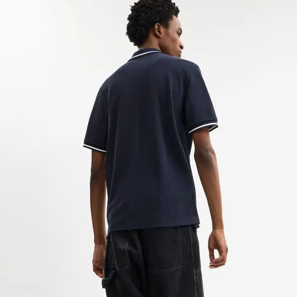 COACH OUTLET Signature Trim Polo - Navy