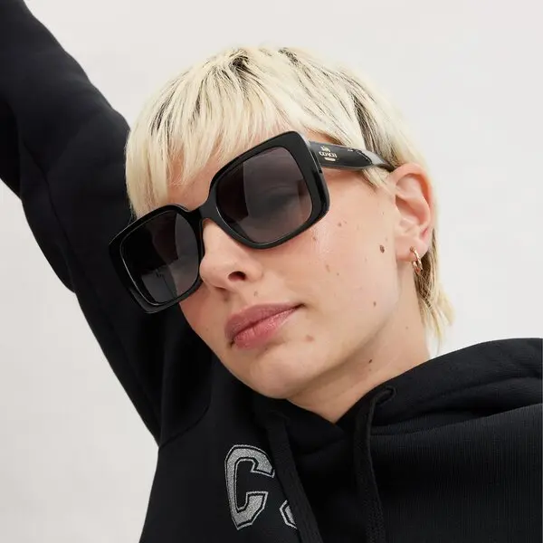 COACH OUTLET Oversized Square Sunglasses