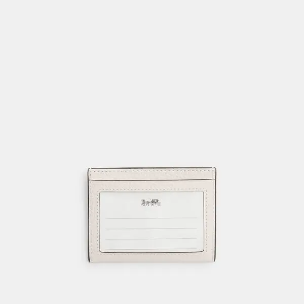 COACH OUTLET Slim Id Card Case - Chalk