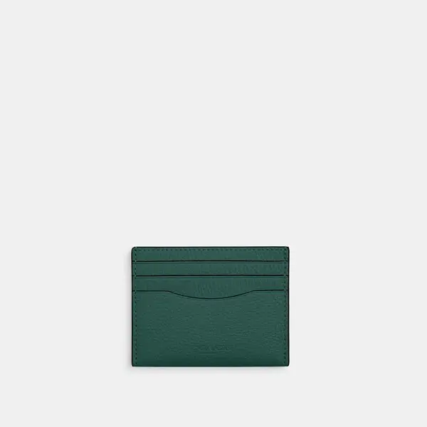 COACH OUTLET Slim Id Card Case - Emerald/emerald
