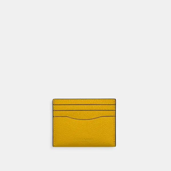 COACH OUTLET Slim Id Card Case - Honey