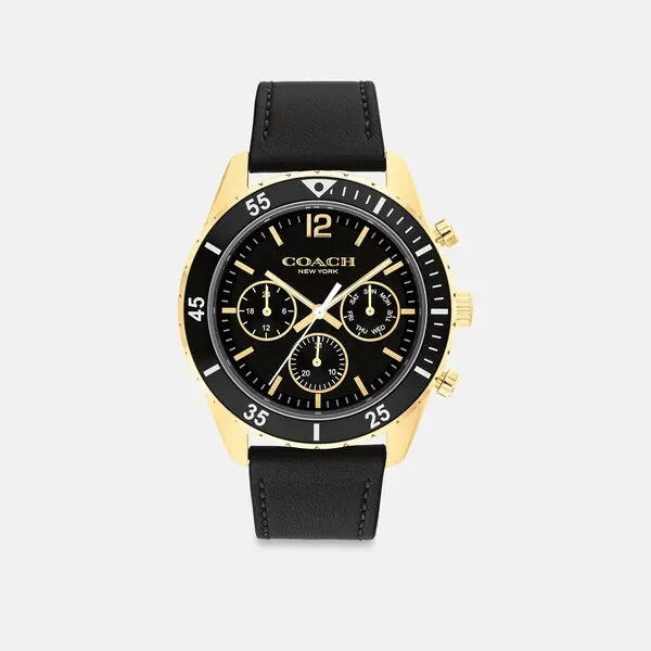COACH OUTLET Chronograph Watch - Black