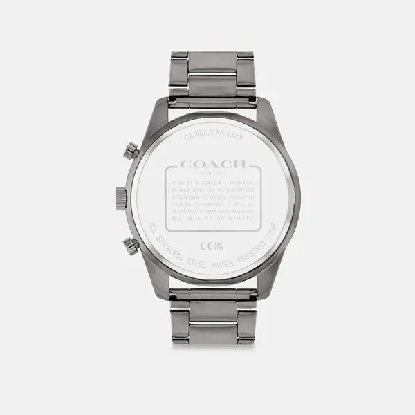 COACH OUTLET Chronograph Watch - Dark Grey