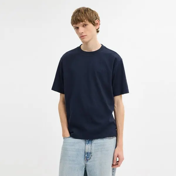 COACH OUTLET T-shirt In Organic Cotton - Navy