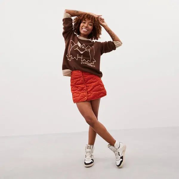 COACHTOPIA Loop Quilted Skirt