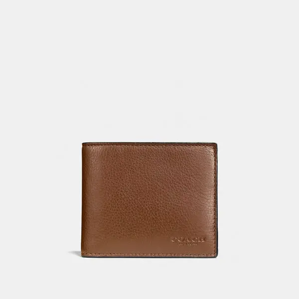 COACH OUTLET 3-in-1 Wallet - Dark Saddle