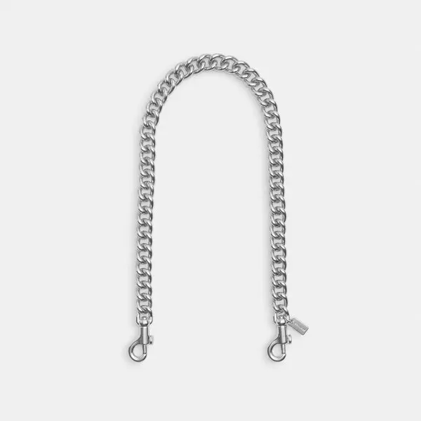 COACH OUTLET Chunky Chain Shoulder Strap - Silver/silver