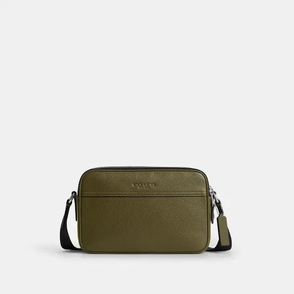 COACH OUTLET Coach Graham Crossbody Bag - Silver/olive