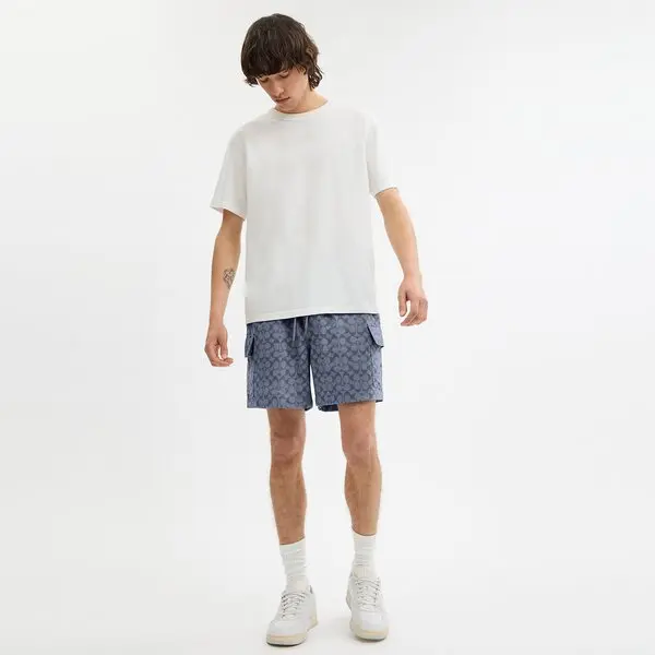 COACH OUTLET Coach Signature Camp Shorts