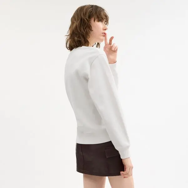 COACH OUTLET Coach Crewneck Sweatshirt - White